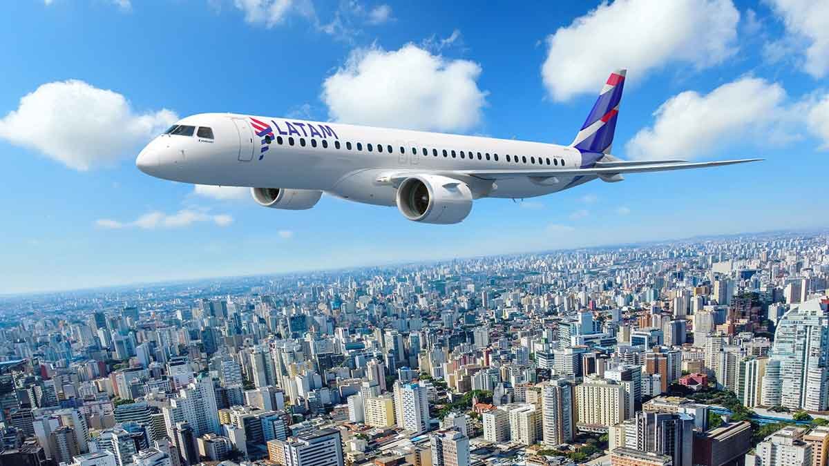 Grupo LATAM fortalece conectividad en Sudamérica con el Embraer E195-E2 ...